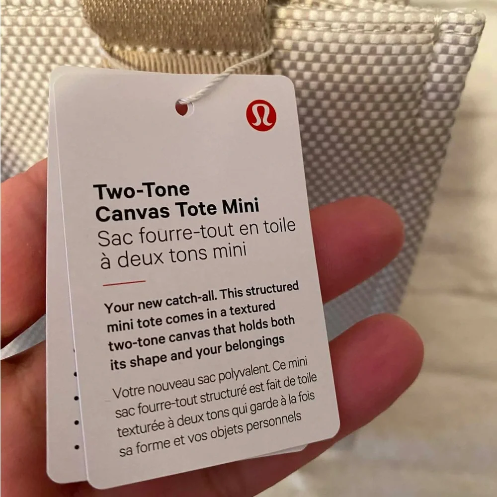 lululemon athletica | Bags | Brand New Lululemon 45l Twotone Canvas ...
